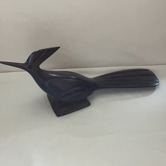 Vintage | Accents | Vintage Carved Wood Roadrunner | Poshmark